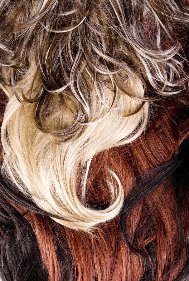 Textura del pelo imagen de archivo. Imagen de manera, peluquero - 9373351
