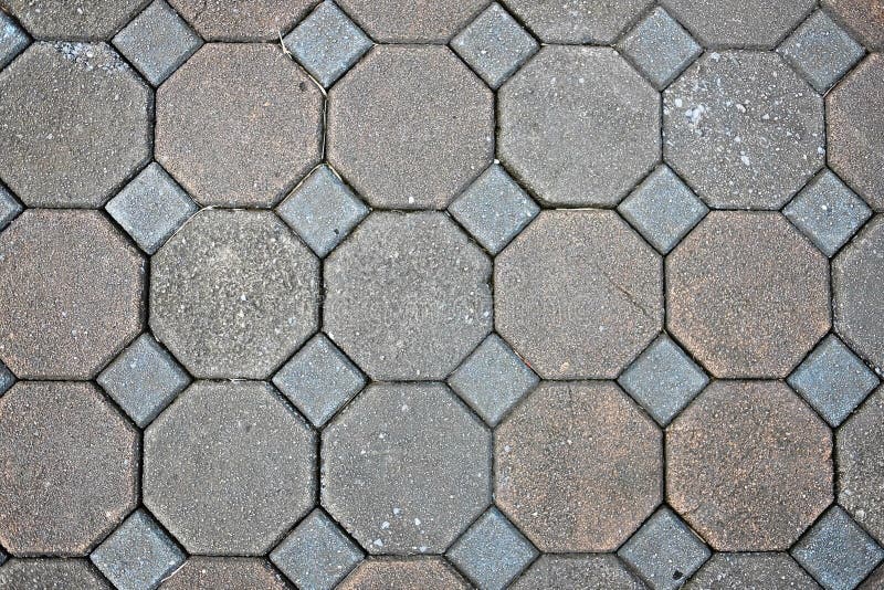 Textura Del Piso Del Bloque De Cemento Del Sendero Foto de archivo ...