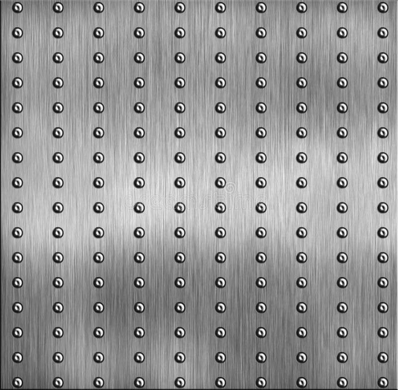 Textura Del Remache Del Metal Stock de ilustración - Ilustración de ...