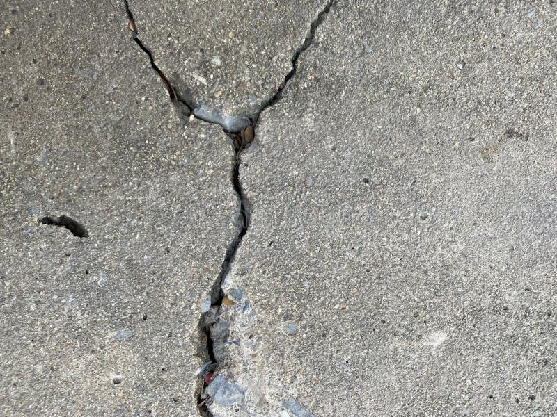 Textura Del Suelo De Cemento Agrietado Foto de archivo - Imagen de ...