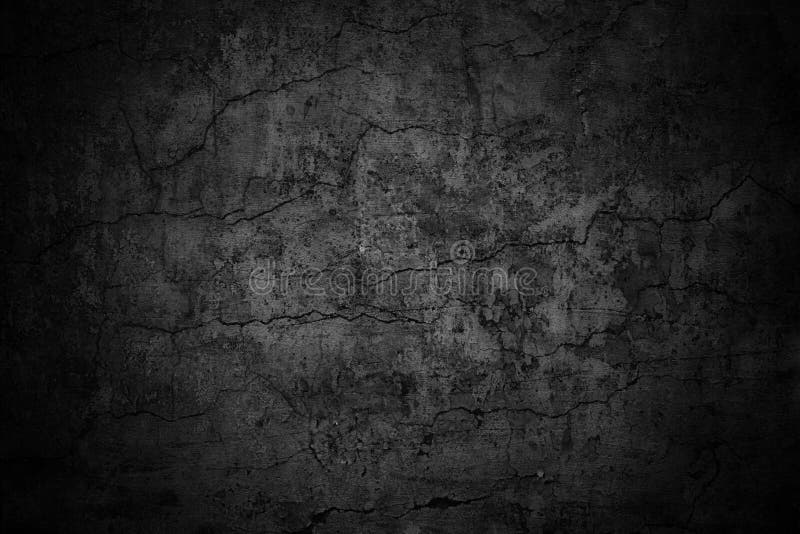 Imagens De Stock Textura Desagradável Da Parede Cimento Escuro Do Preto