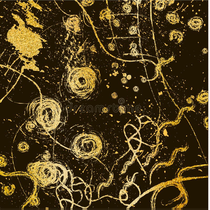 Textura Dibujada Mano Seca Del Cepillo Hecha De Brillo Modelos ...