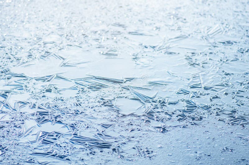 A Textura Do Gelo Azul Congelado, Close Up Imagem de Stock - Imagem de ...