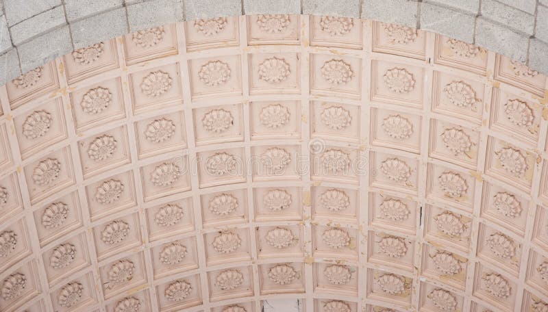 Textura Do Teto Com Fundo Do Ornamento Imagem de Stock - Imagem de ...