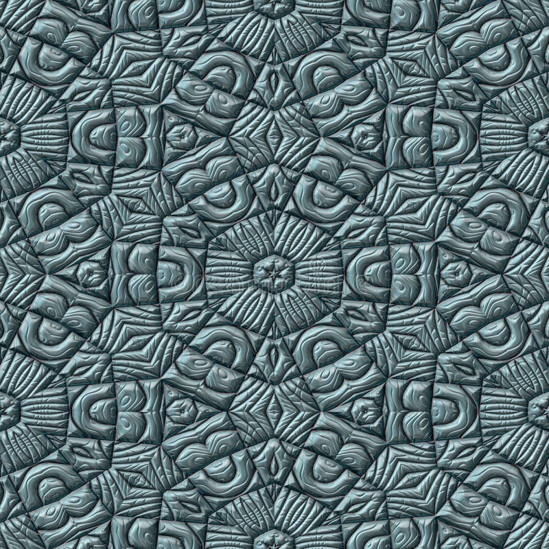 Textura Generada Inconsútil De Los Ornamentos Mayas Stock de ...