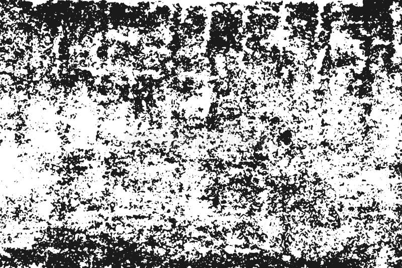 Textura Granosa Negra Aislada En Blanco Ilustración del Vector ...