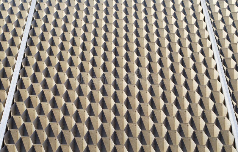 Textura Hexagonal De La Forma Del Metal Del Modelo De La Colmena Foto ...