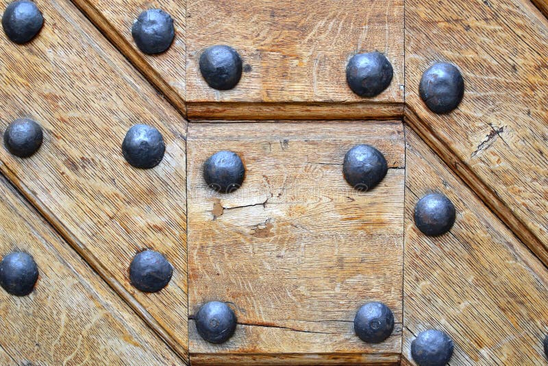 Textura 6577 - Madera Con Los Remaches De Acero Foto de archivo ...