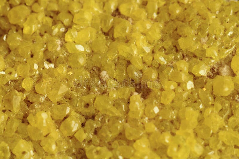 Textura mineral del azufre imagen de archivo. Imagen de gema - 114618157
