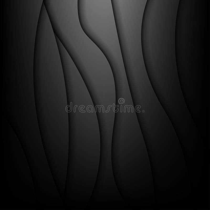 Textura Negra Lisa Del Vector Ilustración del Vector - Ilustración de ...