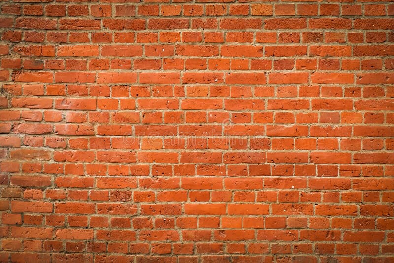 Textura Ou Fundo Antigos De Tijolos Vermelhos Imagem De Stock Imagem