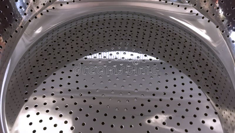Textura Perforada Del Acero Inoxidable Foto de archivo - Imagen de ...