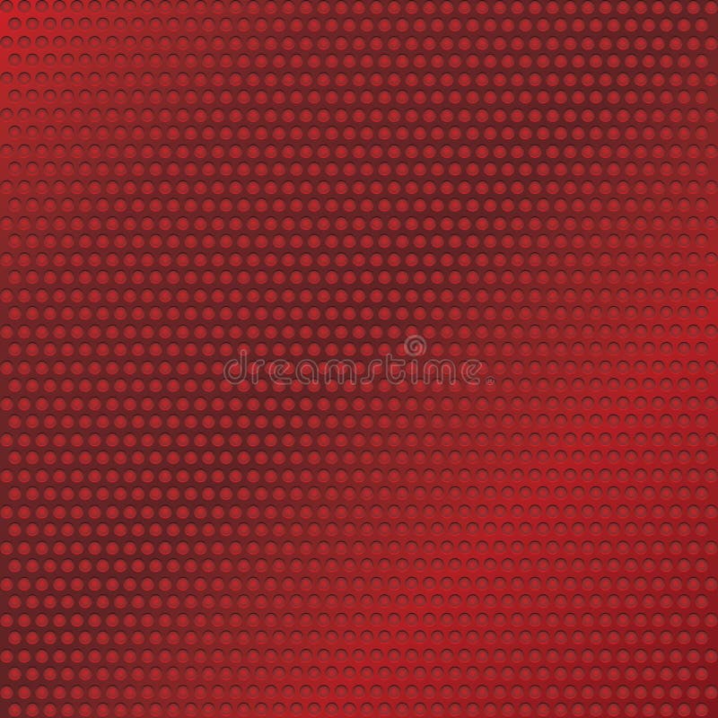 Textura Perforada Metal Rojo Ilustración del Vector - Ilustración de ...