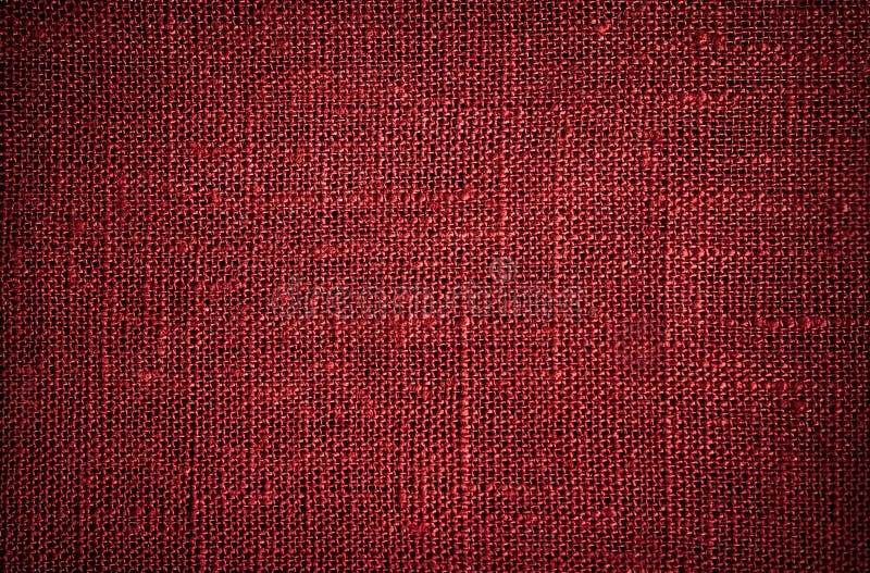 Textura Rojo Oscuro Del Lino Imagen de archivo - Imagen de extracto ...