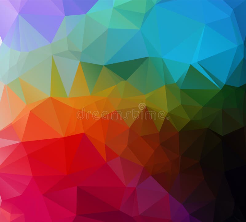 Textura Triangular Abstrata Do Fundo, Colo Completo Do Baixo Estilo ...