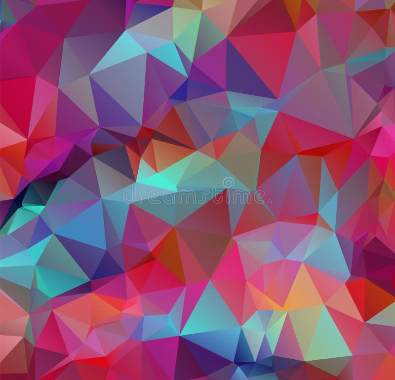 Textura Triangular Abstrata Do Fundo, Colo Completo Do Baixo Estilo ...