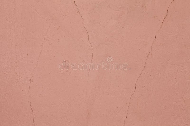 Textura Velha Da Parede Pintada Cor-de-rosa Com Quebras Foto de Stock ...