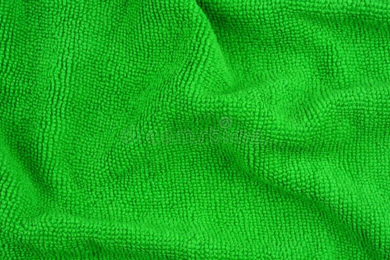 Textura De La Tela Verde De La Microfibra Imagen de archivo - Imagen de ...