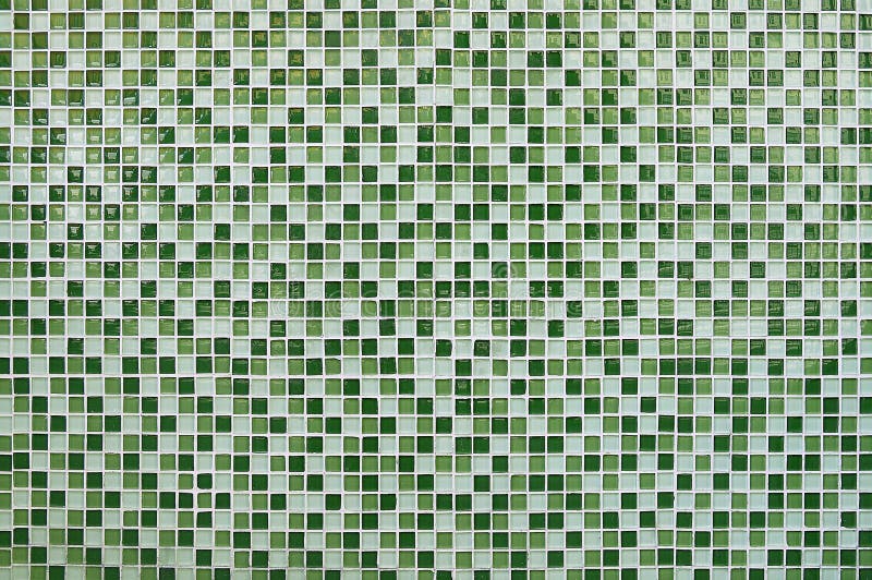 Textura Verde Do Fundo Da Parede Do Mosaico Imagem de Stock - Imagem de ...