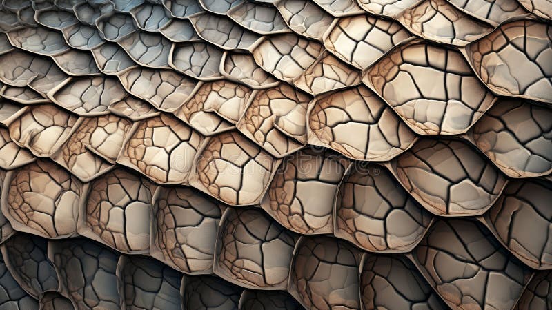 Textural Image of the Skin of a Predatory Beast,Generated by AI Stock ...