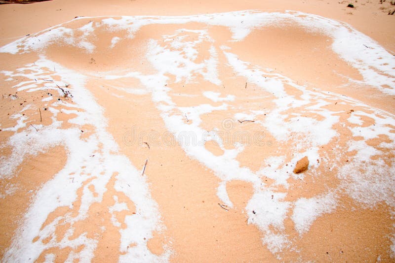 Textural Sand, with Relief Surface, Multi-colored Layers and Different ...