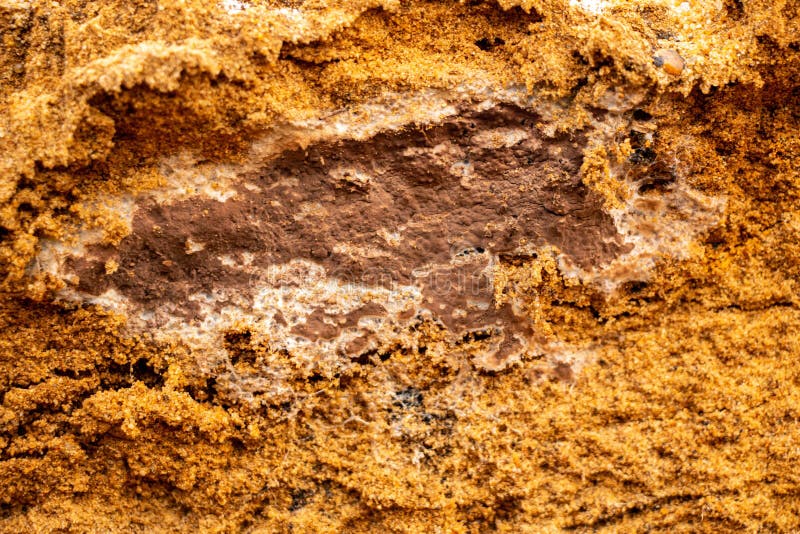 Textural Sand, with Relief Surface, Multi-colored Layers and Different ...