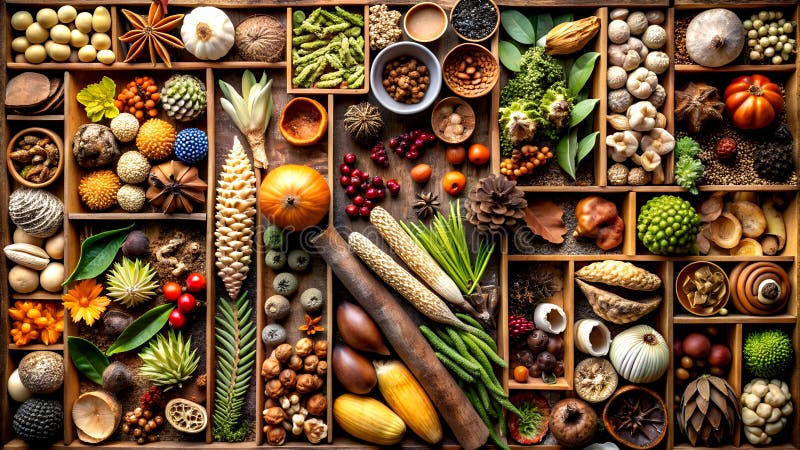 Textural Tapestry: a Collage of Natural and Found Materials Generative ...