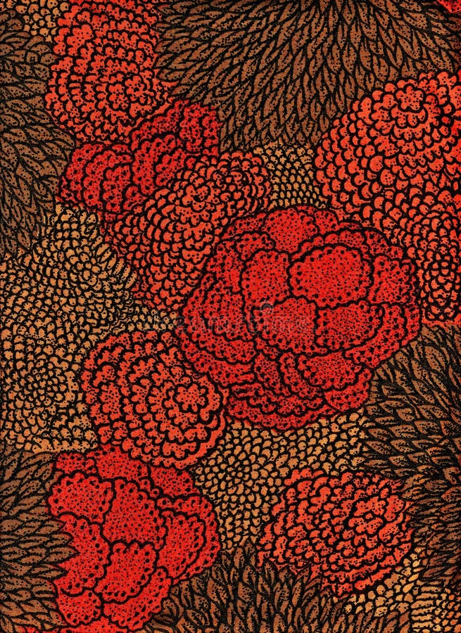 Motif stock image. Image of decorative, vegetable, floral - 15837633