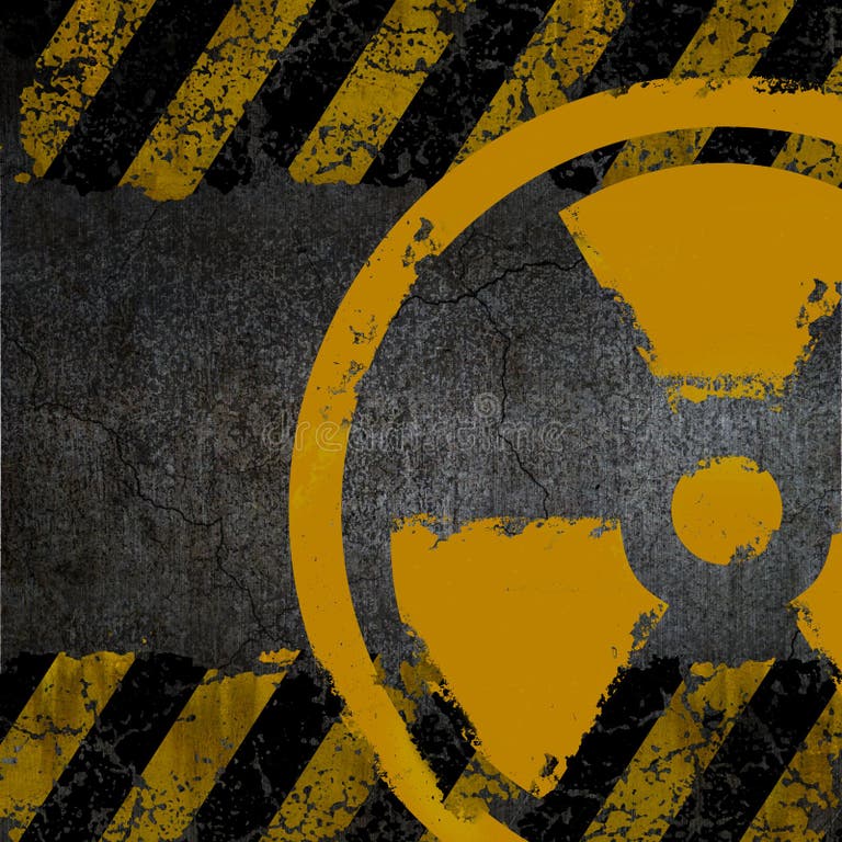 Nuclear Radiation Sign Metal Texture Stock Illustrations – 109 Nuclear ...