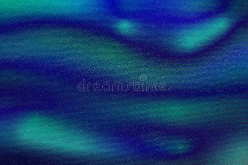 Blue with Shades of Green Mystical Background. Physic Waves Stock Photo ...