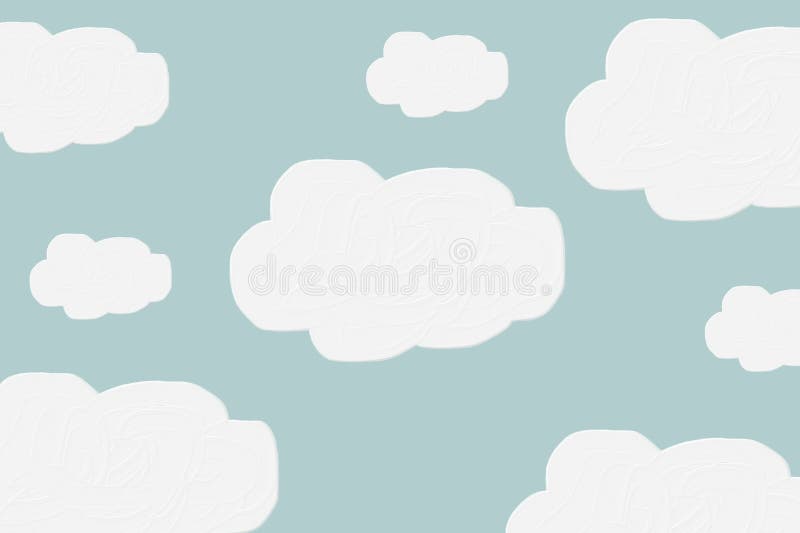 Pastel Clouds Texture Pattern Background Stock Illustration ...