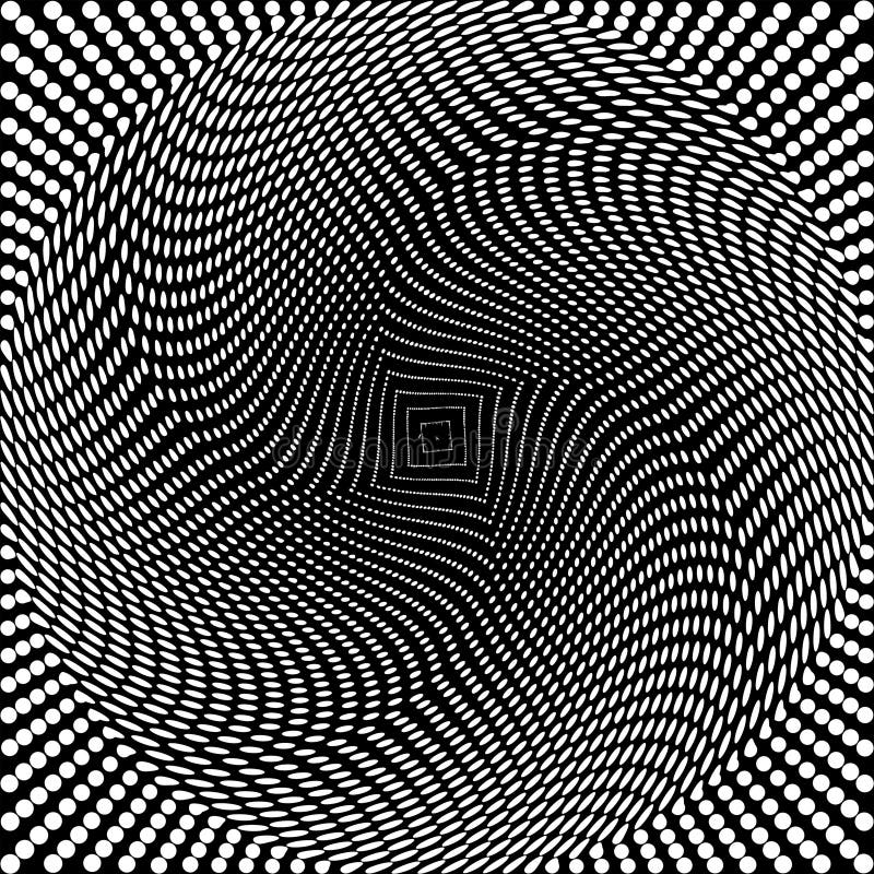 Texture Abstract, Background. Black and White Circles Stock Vector ...