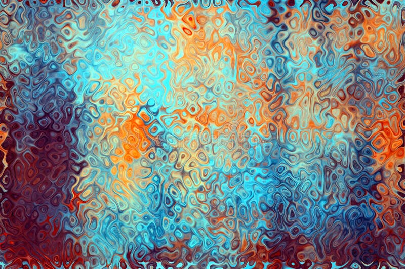 Texture from Abstract Distortion in the Photo Stock Image - Image of ...