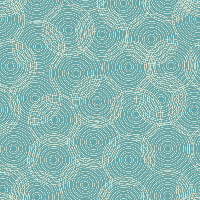 Texture with Abstract Ring Elements Stock Vector - Illustration of ...