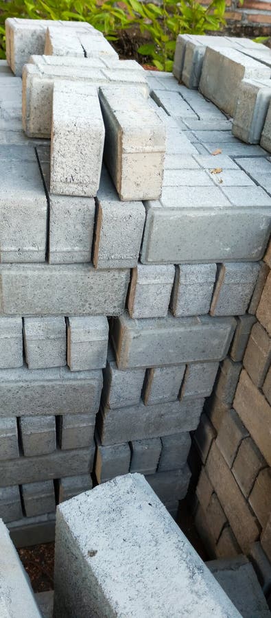 The Texture of Adobe Building Materials, Paving Blocks Stock Photo ...