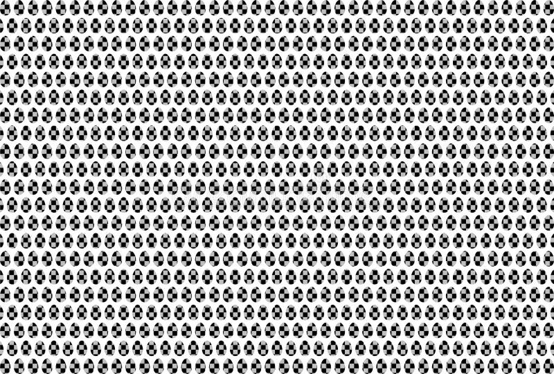 Texture with Aligned and Alternating Eggs, Wallpaper, Background, Black ...
