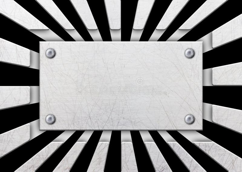 Steel Plating Background, Metal Texture for Design Stock Photo - Image ...
