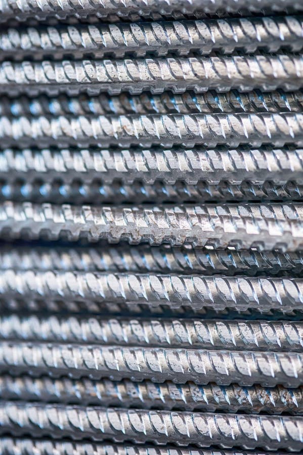Texture Of Aluminum Wire For Armor Rod Cable. Abstract Background Stock ...