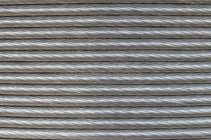 The Texture of the Aluminum Wire . Stock Image - Image of project ...