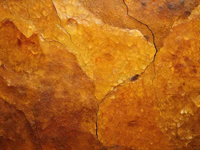 Texture of the Amber Stone Wall Stock Illustration - Illustration of ...