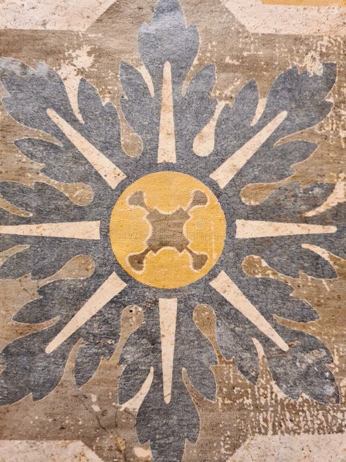 Texture of Ancient Floor Tile Stock Photo - Image of vector, backgound ...