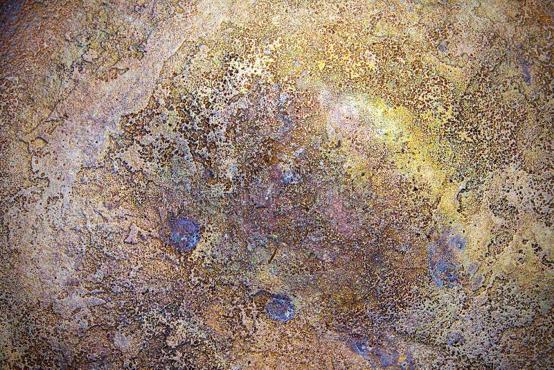 Texture of Ancient Copper Metal Surface, Abstract Background, Wallpaper ...
