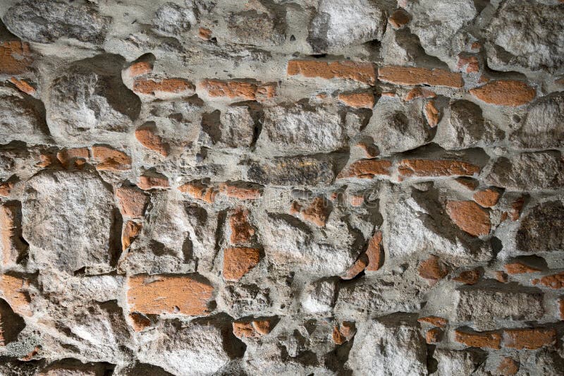 Ancient stone brick wall stock image. Image of pattern - 213956277
