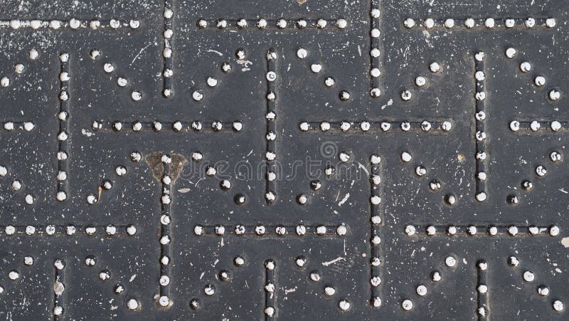 Texture of an Antique Metal Bottle Lid Stock Photo - Image of black ...