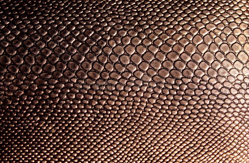 Texture of an Artificial Brown Snake Skin Stock Photo - Image of ...