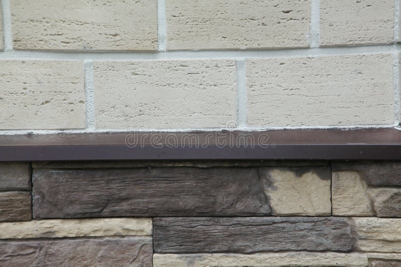 Texture - Artificial Decorative Stone FaÃ§ade. Decorative Grey Color ...