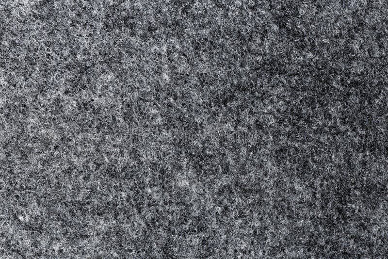Texture of Artificial Grey Felt Stock Image - Image of empty, rough ...