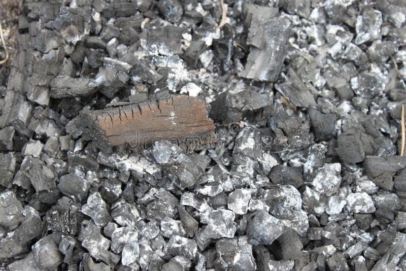 The Texture of the Ash Left after the Fire, Background Stock Photo ...