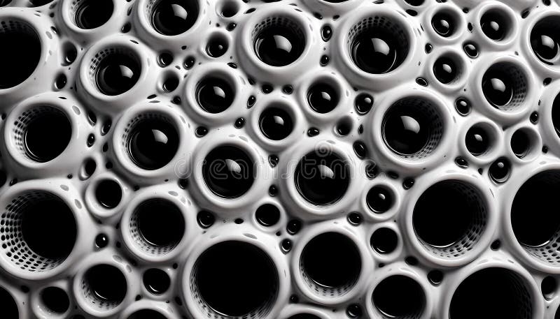 Texture and Background of Abstract Trypophobia Pattern Stock ...