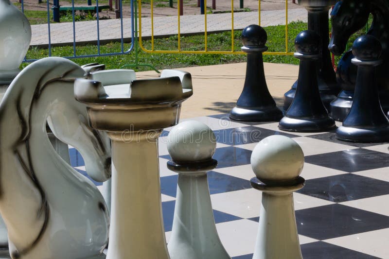 Texture, Background. Background. BIG Chess in the Park Stock Photo ...